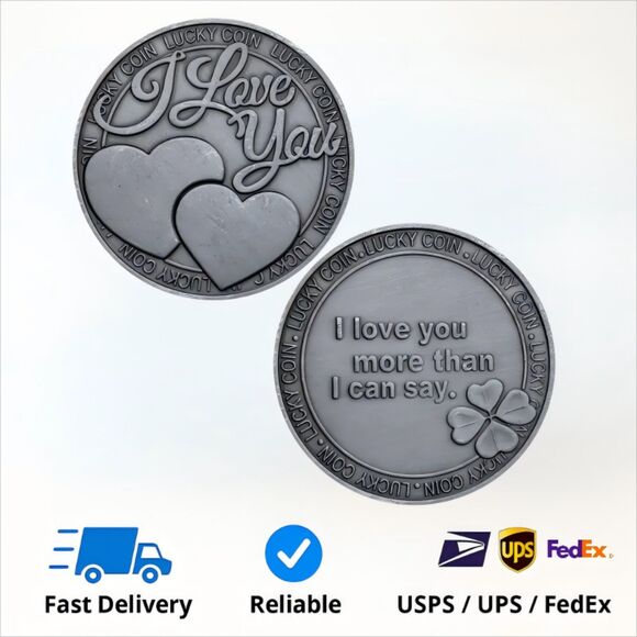 Art | Ancient Love Lucky Challenge Coin Easter Gift Commemorative Coin ...
